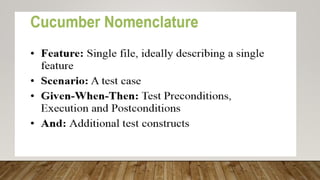 Cucumber Tool | PPTX