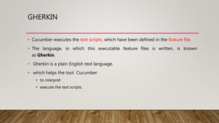 Cucumber Tool | PPTX