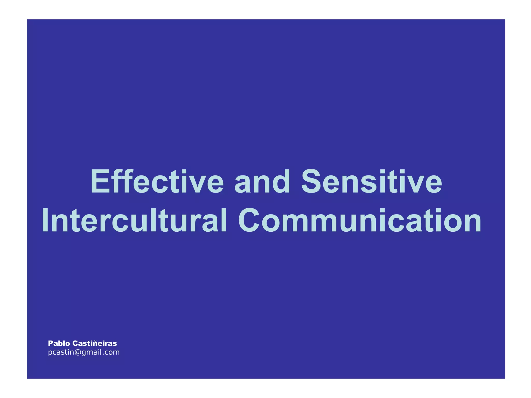 Intercultural Communication | PPT