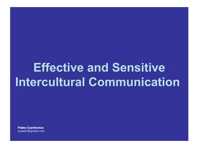 Intercultural Communication | PPT