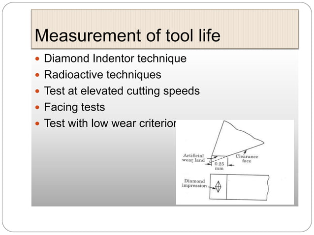 Tool Wear and Tool Life | PPTX