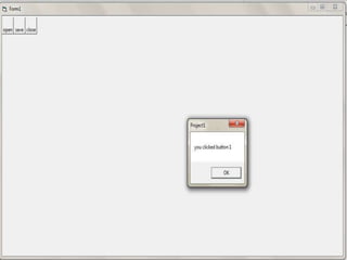 Toolbar, statusbar, coolbar in vb | PPTX