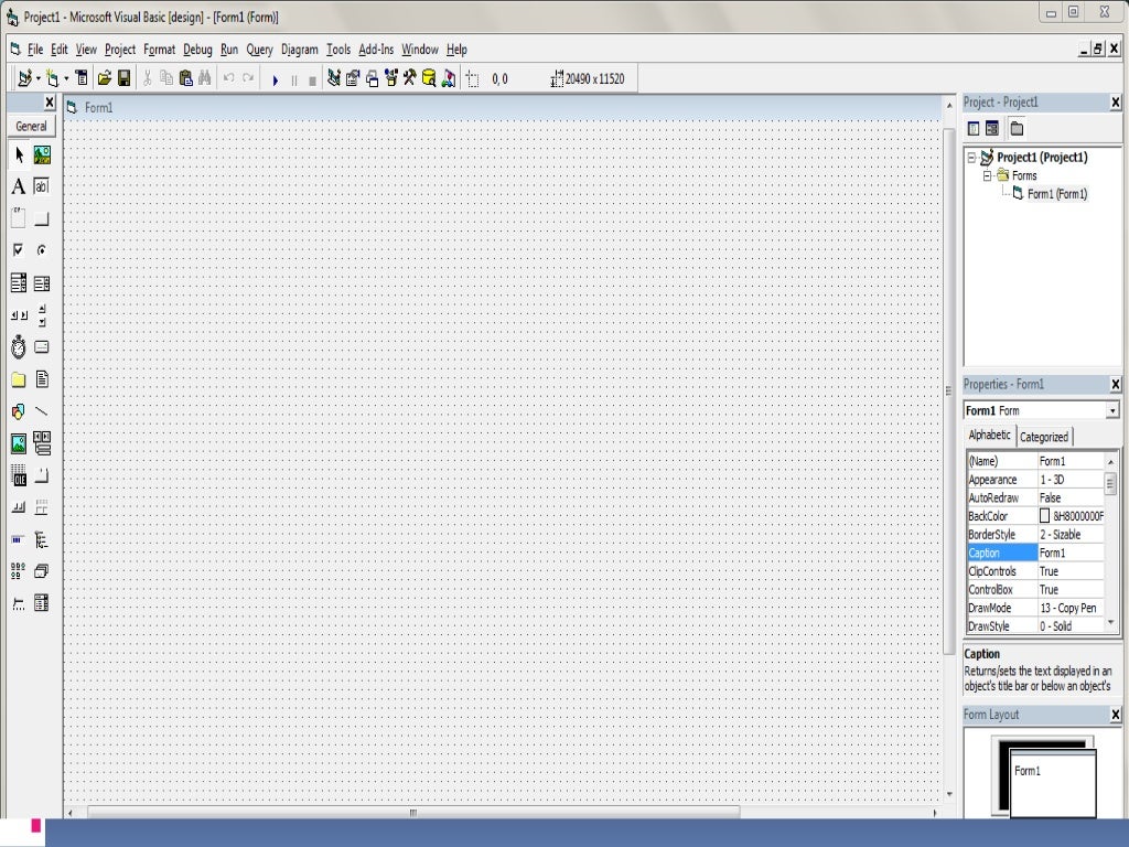 Toolbar Statusbar Coolbar In Vb