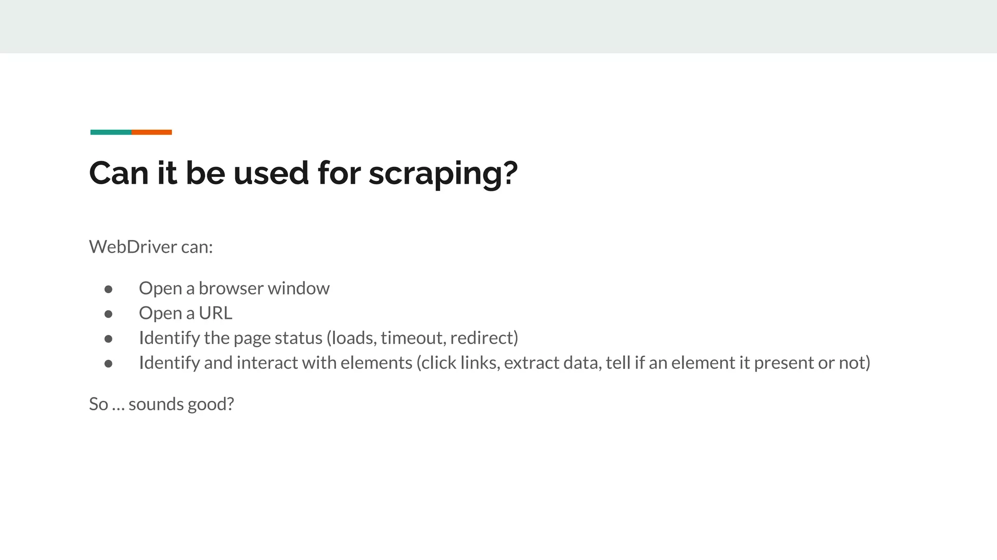 Web scraping using semi-automated browsing | PPT