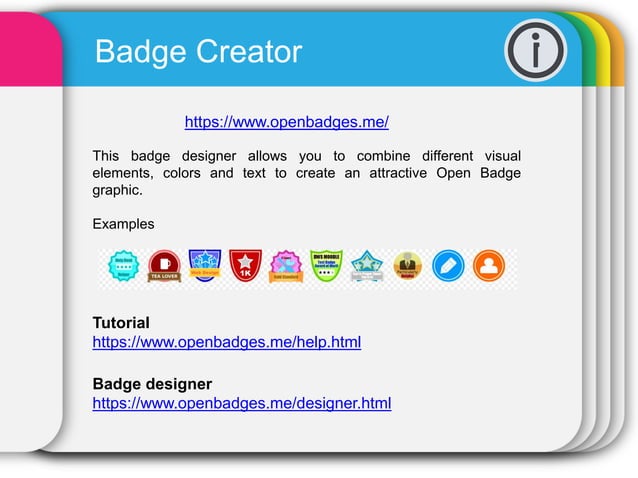 Toolbox: Digital Badge Creator | PPT