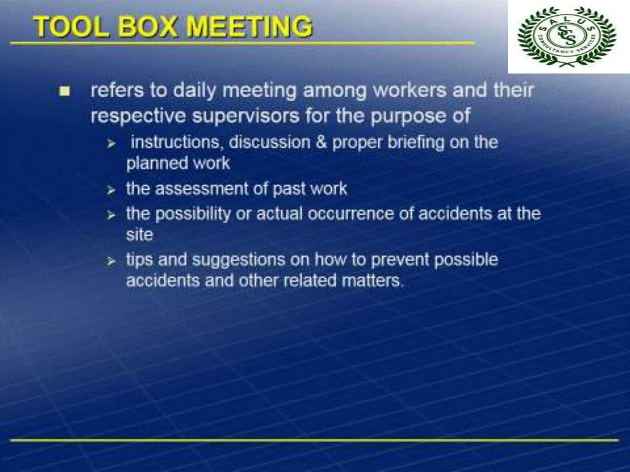 TOOL BOX MEETING PowerPoint Presentation.pptx