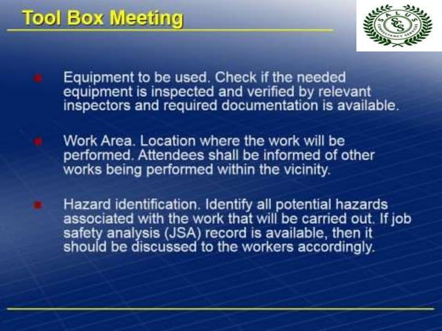 TOOL BOX MEETING PowerPoint Presentation.pptx