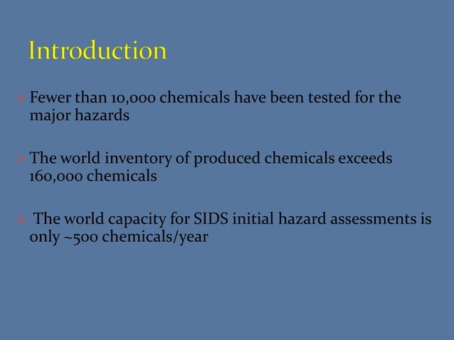 Introduction to OECD QSAR Toolbox | PPTX | Chemistry | Science