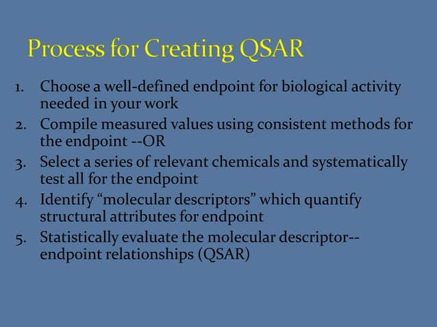 Introduction to OECD QSAR Toolbox | PPTX | Chemistry | Science
