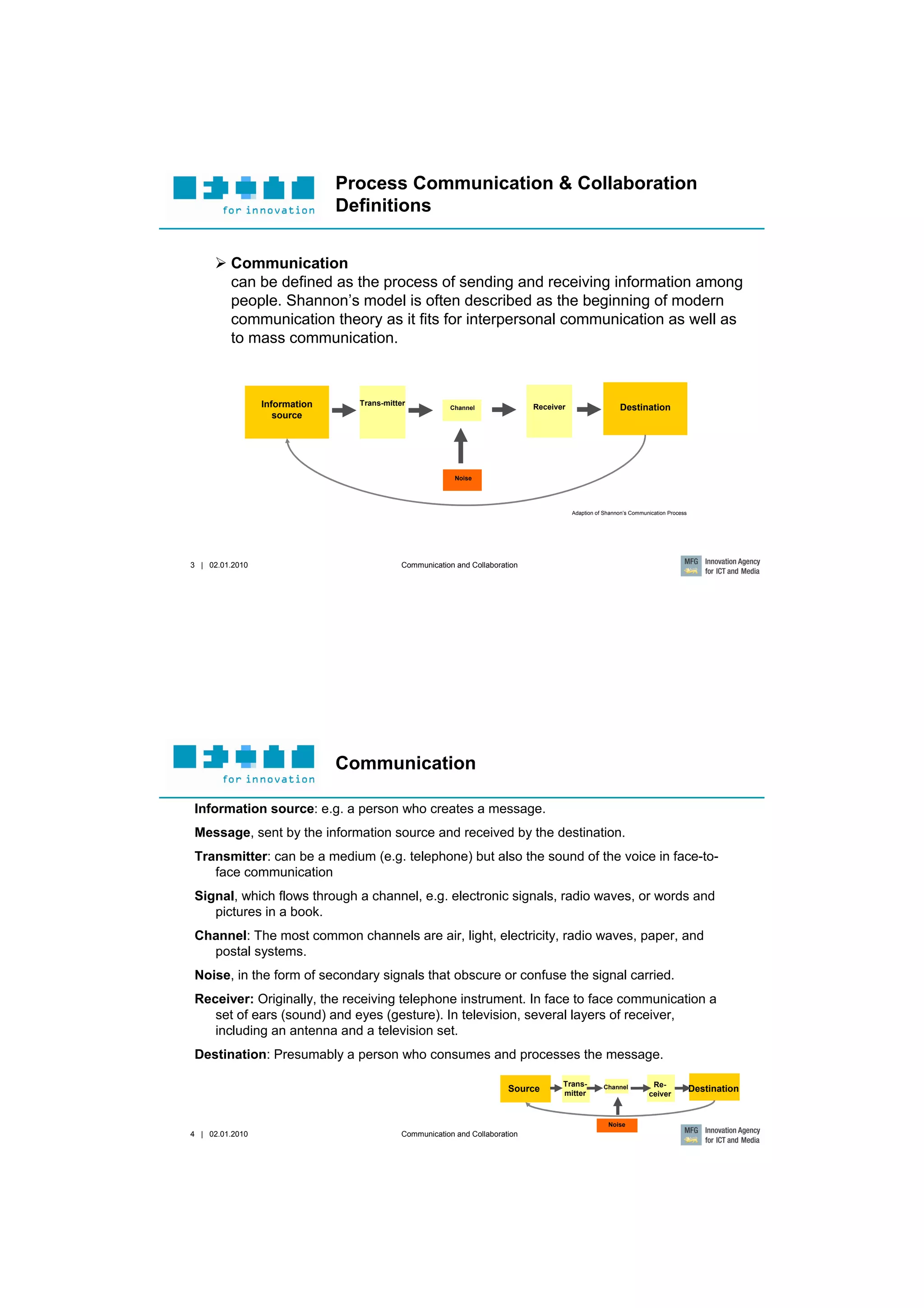 Toolbox Process Communication & Collaboration Ppt | PDF