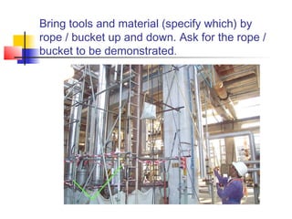 Tool box talk work at height on scaffold presentation | PPT