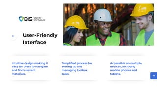Toolbox Talks Software - BIS Safety Software | PDF