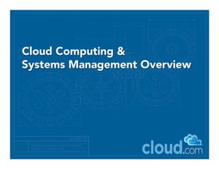 Open Source Toolchains to Manage Cloud Infrastructure | PPT