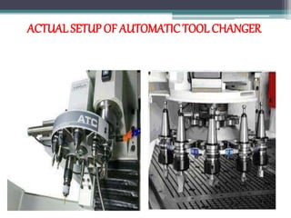 Tool changing mechanism in cnc machine | PPTX