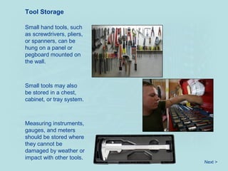 Tool cleaning, storage, and maintenance | PPT