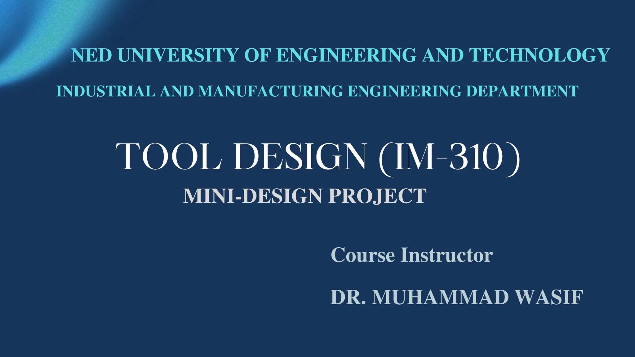 Tool Design Project.pptx