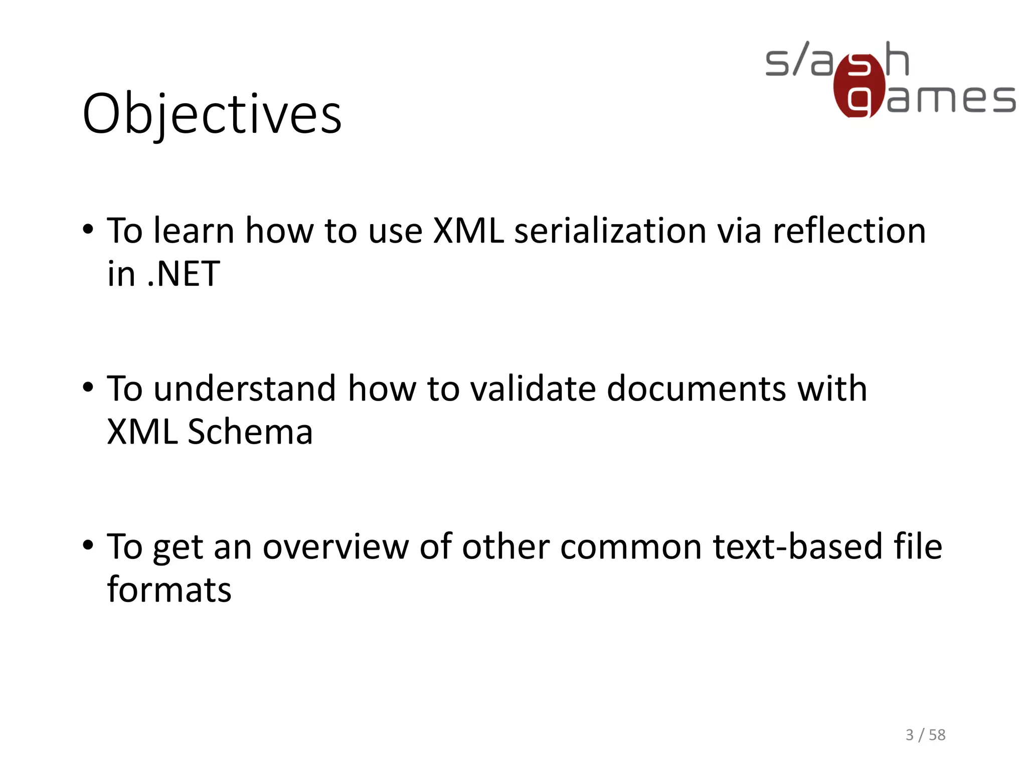 Tool Development 05 - XML Schema, INI, JSON, YAML | PPT