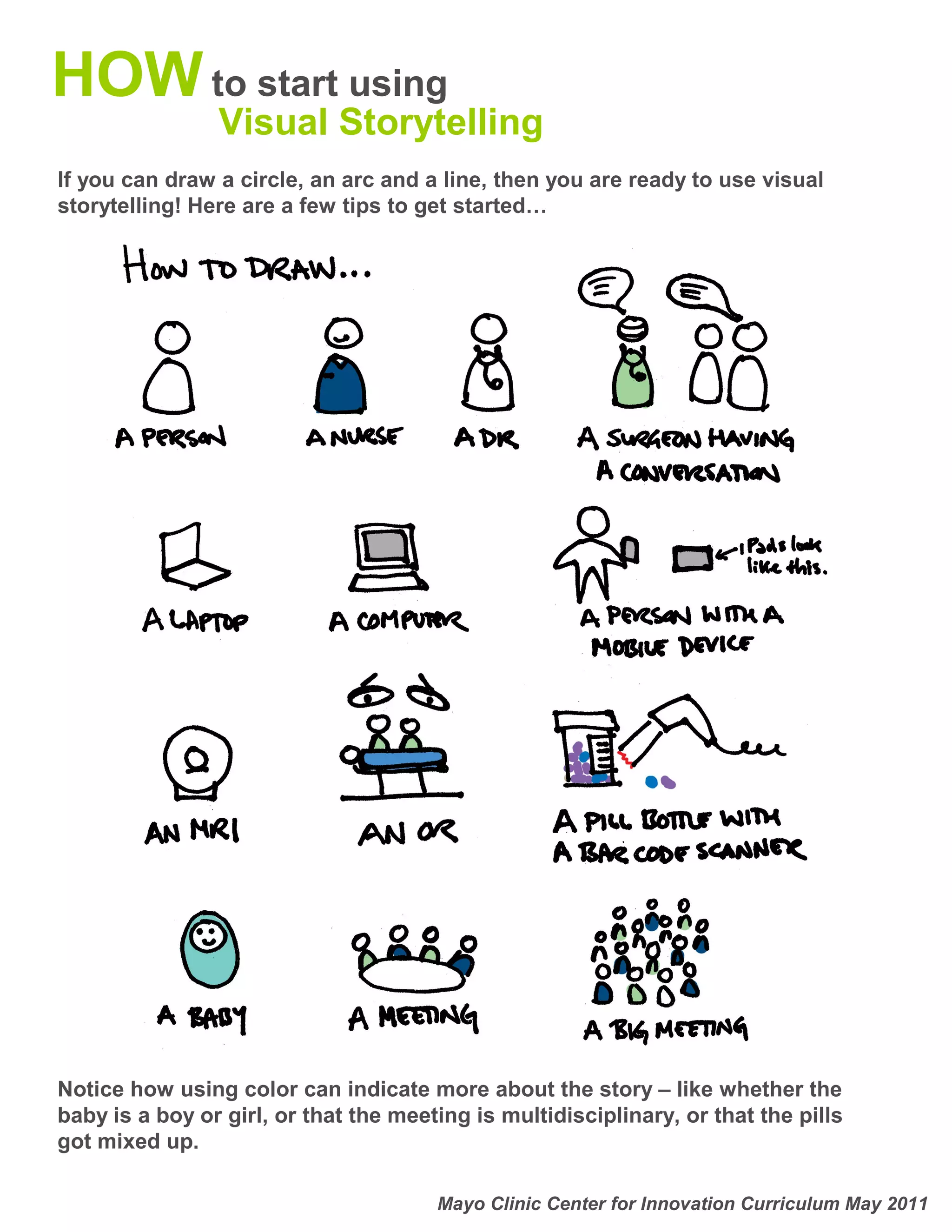 Tool example storytelling handout | PDF