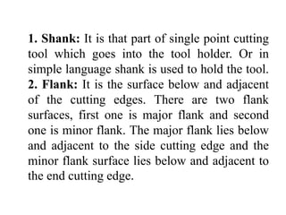 Tool geometry | PPTX