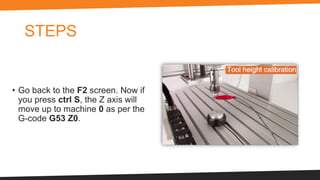 CNC Machine Tool Height Calibration with MASSO | PPT