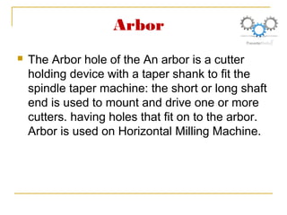 Tool Holding Devices For Milling | PPT