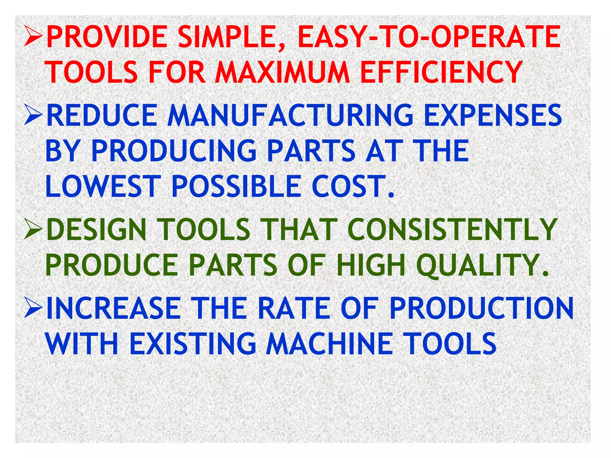 Tooling Design | PPT