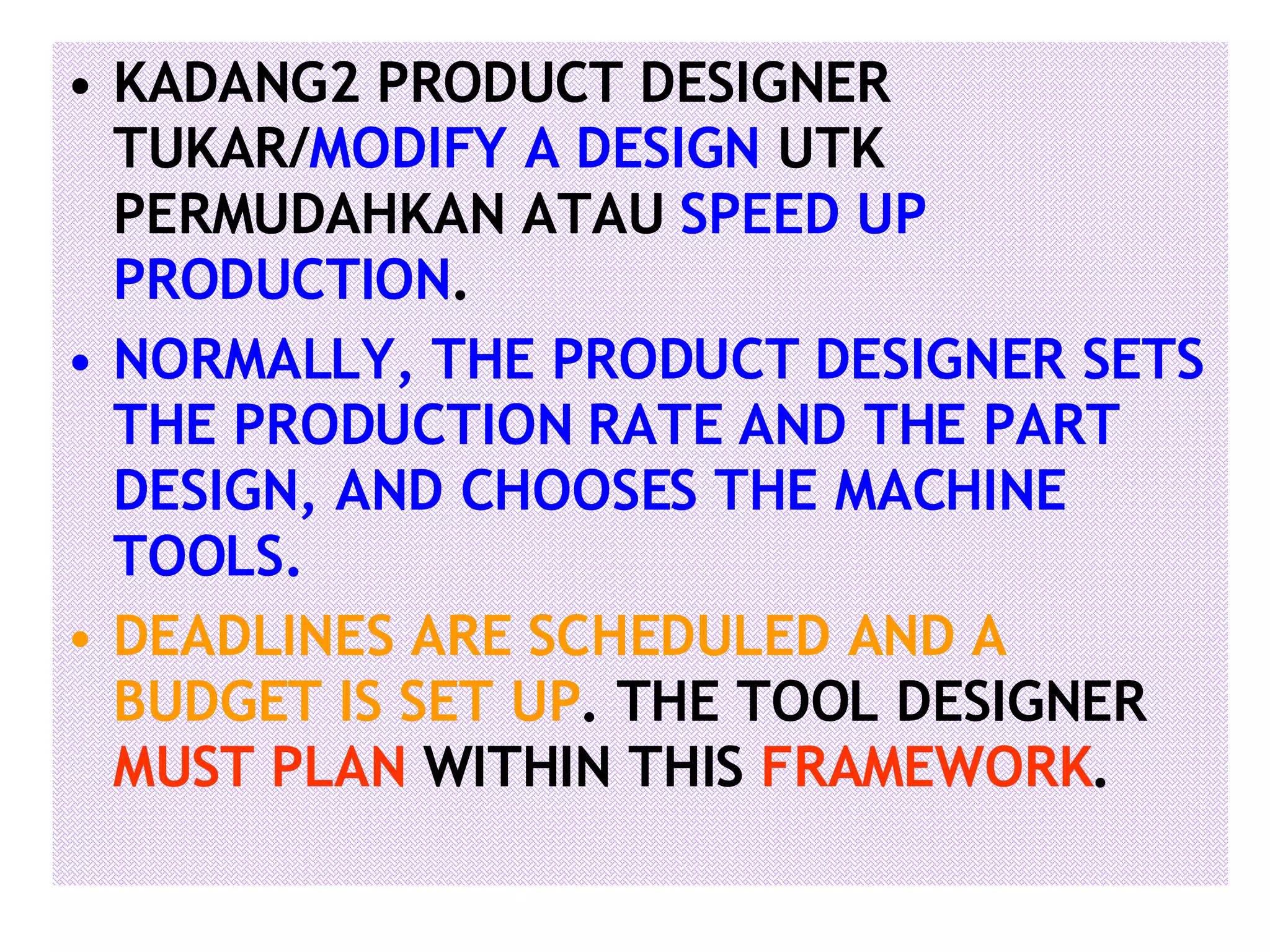 Tooling Design | PPT