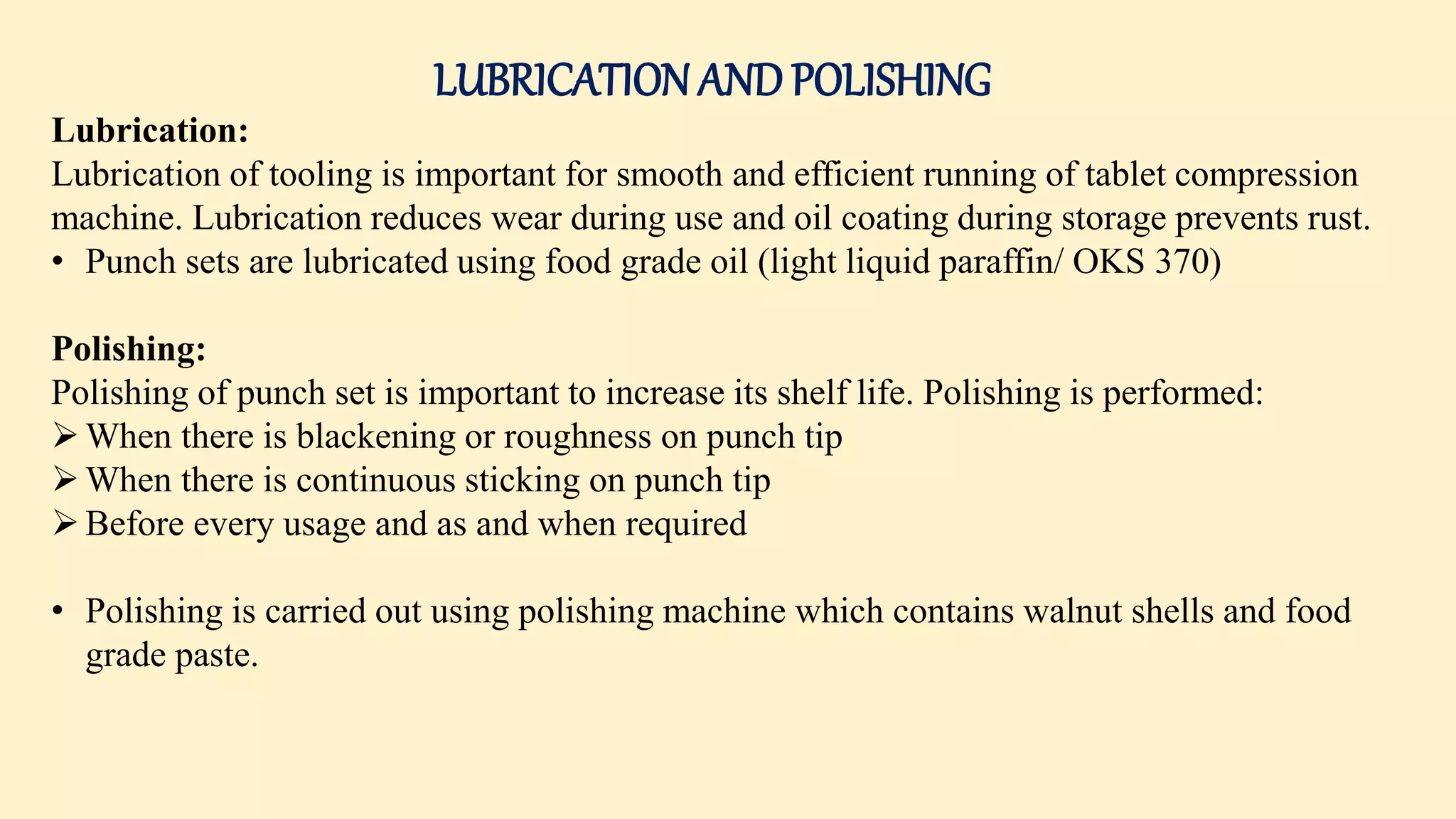 Tooling In Compression | PPTX