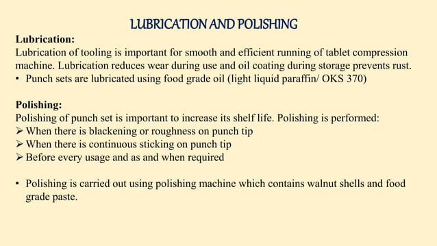 Tooling In Compression | PPTX