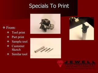 Tooling Presentation | PPT
