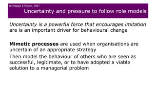 Tool: Institutional pressures on business | PPTX