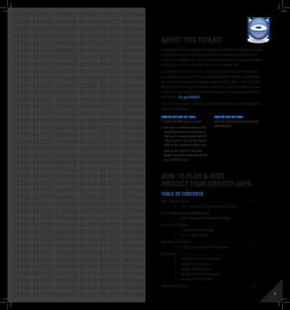 Identity Theft Toolkit | PDF