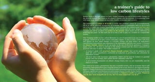 Toolkit English Final Low Carbon Lifestyle | PDF