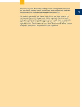 Municipal Development Strategy Process | PDF