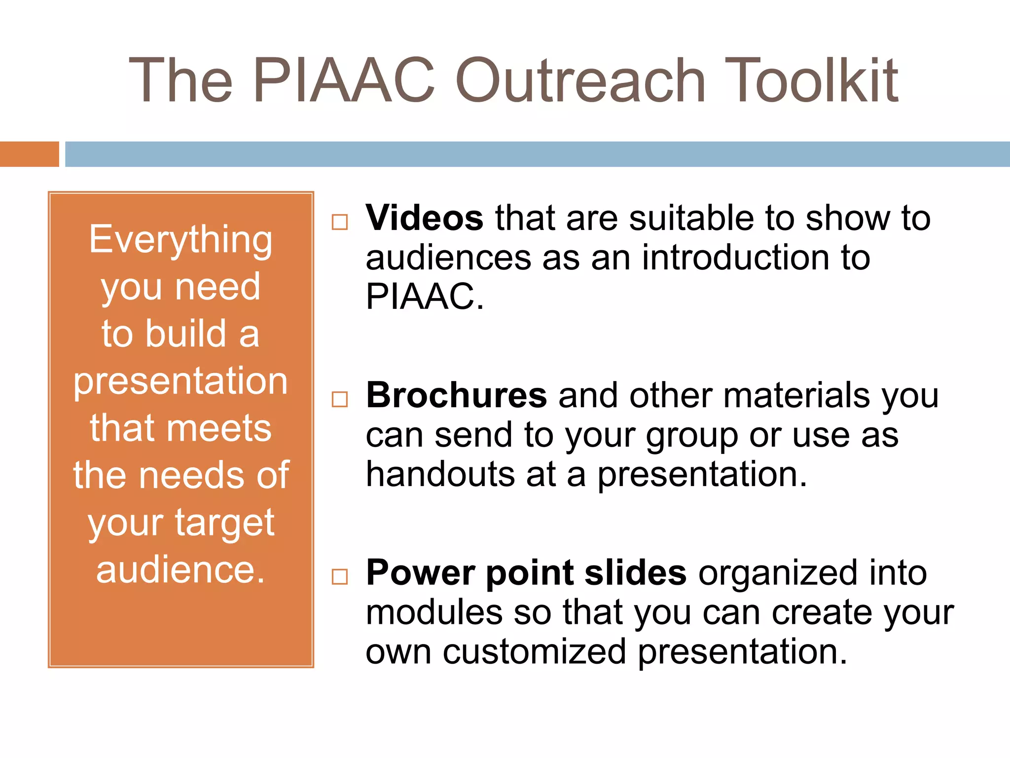 Toolkit overview slides (101314) | PPTX | Education