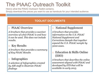 Toolkit overview slides (101314) | PPTX | Education