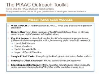 Toolkit overview slides (101314) | PPTX | Education