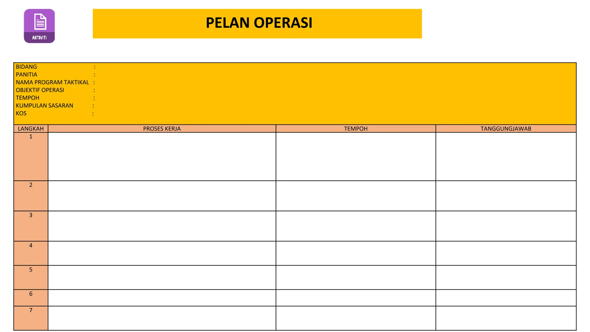 TOOLKIT PPT KV senarai semak dan jadual perancangan yang perlu untuk menghasilkan perancangan ...