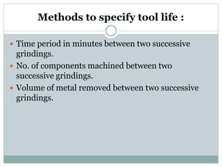 Tool life by amit hazari | PPTX