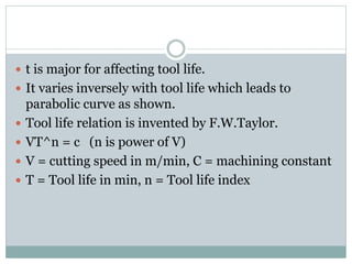 Tool life by amit hazari | PPTX
