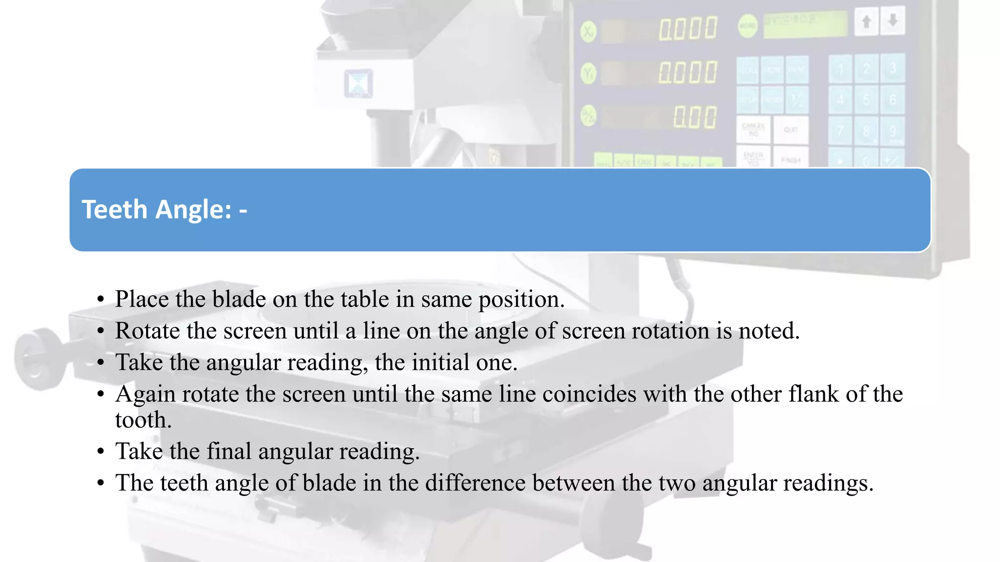 Tool maker microscope | PPTX