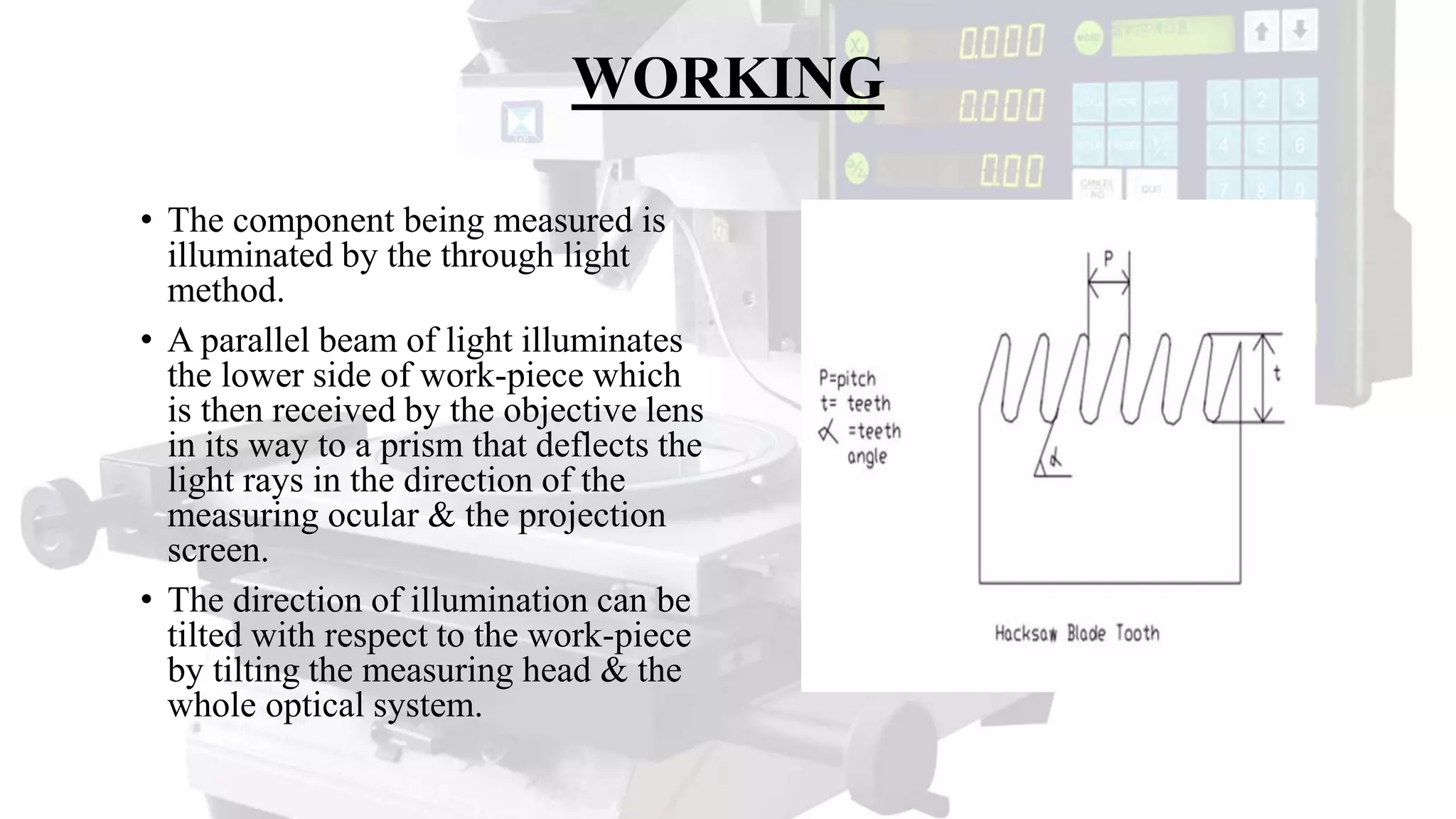 Tool maker microscope | PPTX