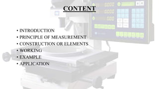 Tool maker microscope | PPTX