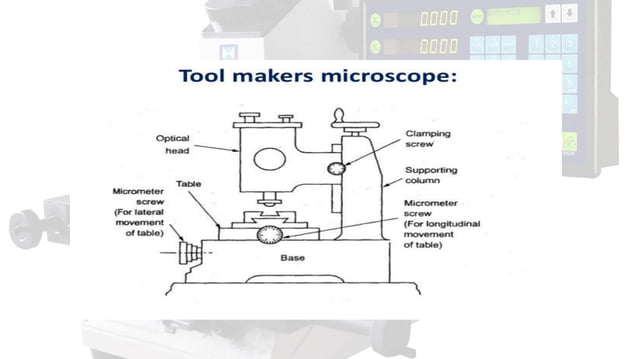 Tool maker microscope | PPTX