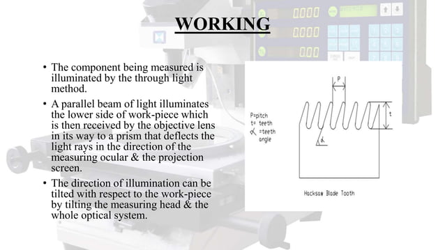 Tool maker microscope | PPTX