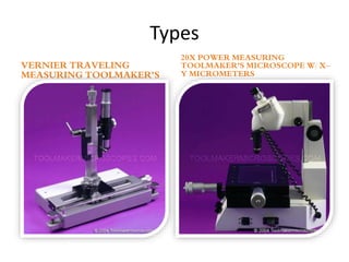 Tool maker’s microscope | PPTX