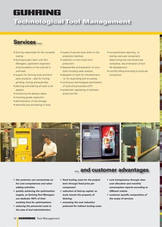 Tool management 2009_en | PDF | Business | Business and Finance