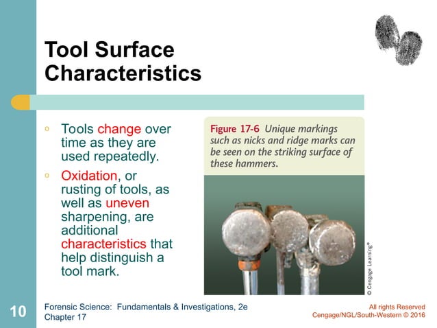 High School Forensic Science tool marks-1.ppt