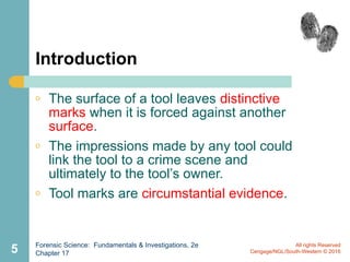 High School Forensic Science tool marks-1.ppt
