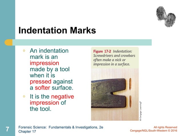 High School Forensic Science tool marks-1.ppt